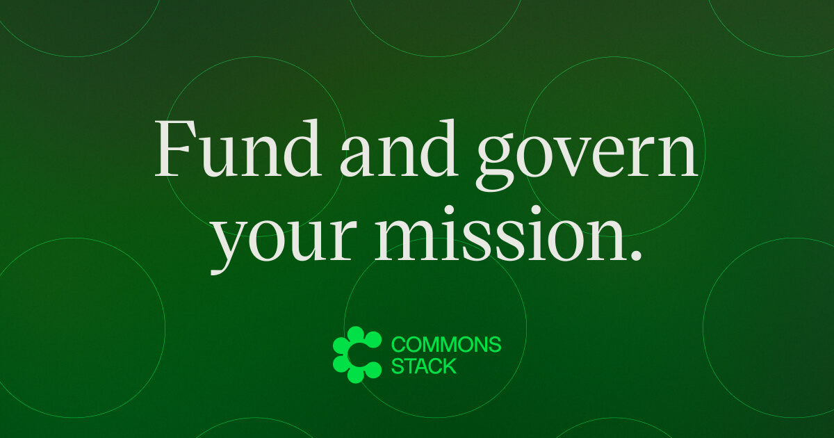 Commons Stack - Our work